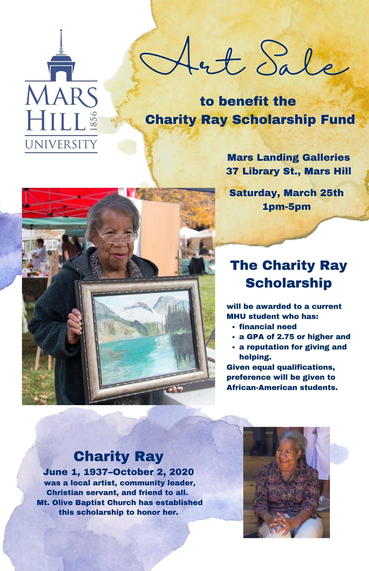 EveryoneResources: Charity Ray Art Sale March 25